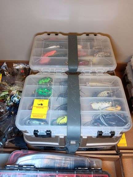 (2) Containers of Various Bass Baits - Auction Solutions, Inc ...