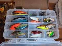 (2) Containers of Various Bass Baits - Auction Solutions, Inc ...