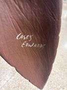 Casey Edwards Signed Wood Carved Hawk Wall Hanging - Auction Solutions ...