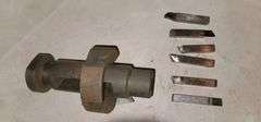 Barrett cutting bit with a Rivet bit holder - Auction Solutions, Inc ...
