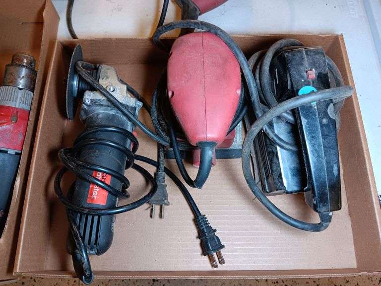Power House Power Sander, Tool Shop Power Sander and Drill Master Angle ...