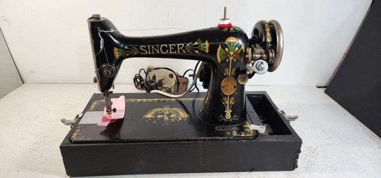 Singer H1542879 Vintage Sewing Machine - Auction Solutions, Inc ...