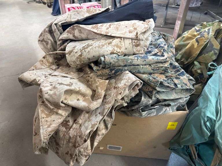 Assorted Military Clothing #30 - Auction Solutions, Inc - Celebrating ...