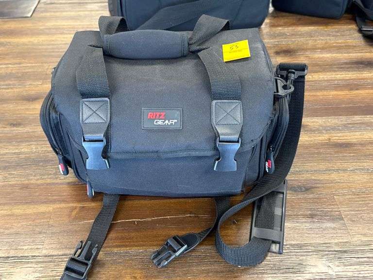 Ritz Gear Camera Bag with Canon 55 - 250mm Lens, Polaroid 2.2x ...