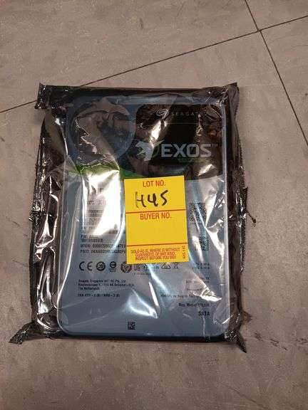 EXOS 16TB Harddrive (new) - Auction Solutions, Inc - Celebrating 25 Years