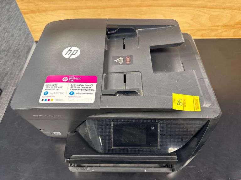 HP Office Jet Pro 78 Printer Model SMPRC-1501-01 - Auction Solutions ...