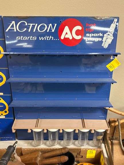 AC Action Spark Plug Display - Auction Solutions, Inc - Celebrating 25 ...