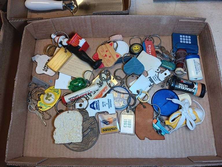 Assorted Keychains - Auction Solutions, Inc - Celebrating 25 Years