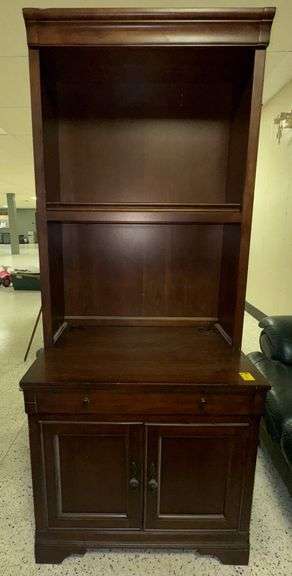 Wooden Display Curio Cabinet 79 x 33 x 25 and Wooden Coffee Table with ...