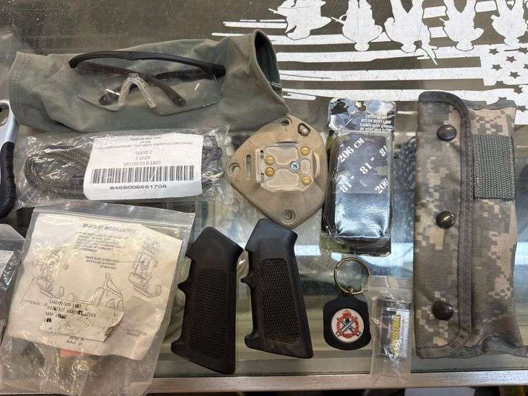 Military Items: Gun Clips, Safety Glasses, Tactical Gear, and Other ...