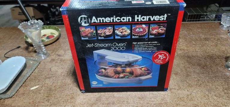 American harvest jet stream oven 2000 - Auction Solutions, Inc ...