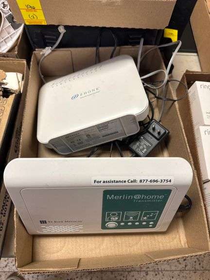 St Jude Medical Transmitter and Zhone Modem - Auction Solutions, Inc ...
