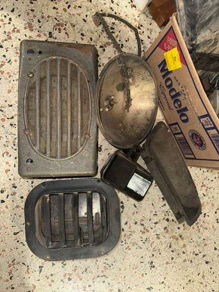 Assortment of Antique Car Parts - Auction Solutions, Inc - Celebrating ...