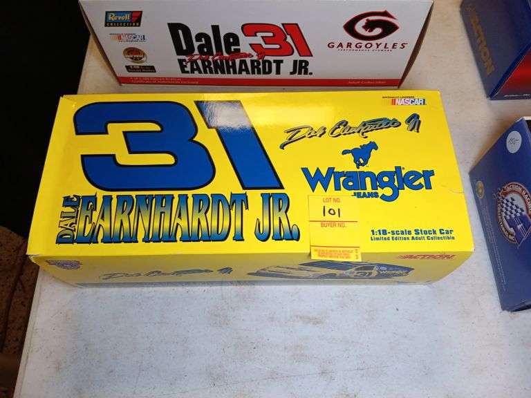Dale Earnhardt Jr. 1:18 Scale Limited Edition Stock Car Wrangler Jeans ...