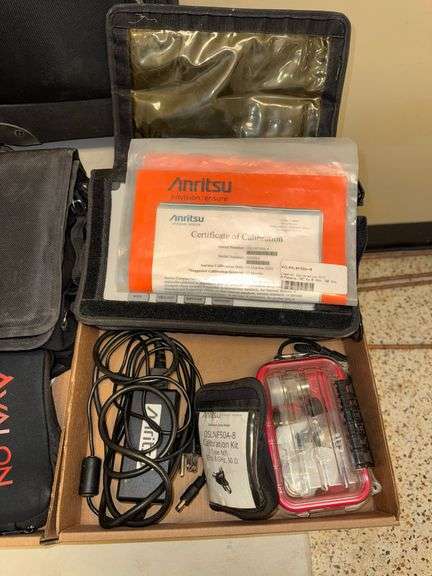 Anritsu S331D Site Master, Coaxial Calibration Kit, and Adapters ...