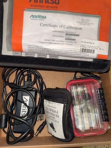 Anritsu S331D Site Master, Coaxial Calibration Kit, and Adapters ...