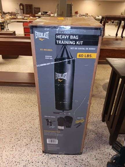 Everlast Heavy Bag Training Kit - Auction Solutions, Inc - Celebrating ...