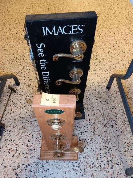 (2) Lock and Key Displays - Auction Solutions, Inc - Celebrating 25 Years