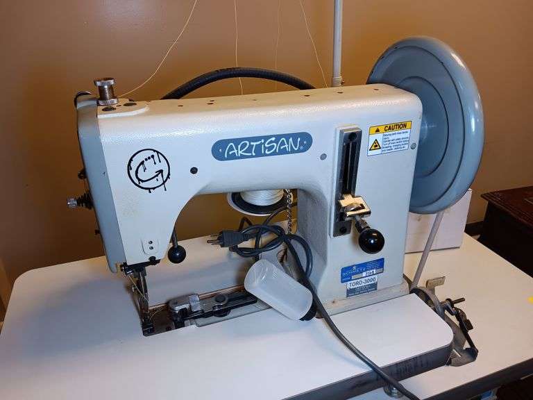 Artisan Leather Sewing Machine Toro-3000 - Auction Solutions, Inc - Celebrating 25 Years