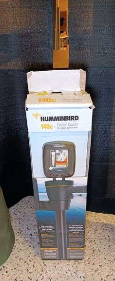 Humminbird 140C Fishin Buddy Portable Fishfinder (new in box) - Auction ...