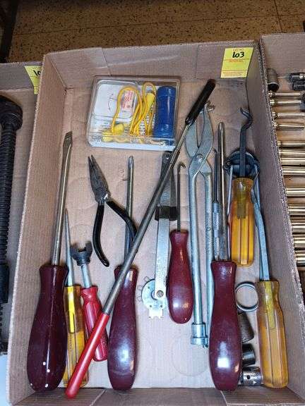 Screwdrivers, Matco Short Circuit Detector, and Other Tools - Auction ...