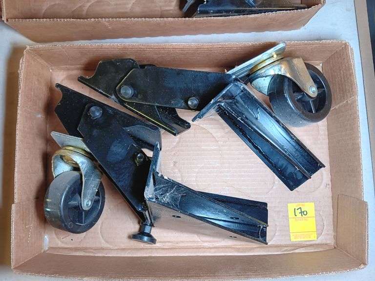 Homemade Corner Casters - Auction Solutions, Inc - Celebrating 25 Years