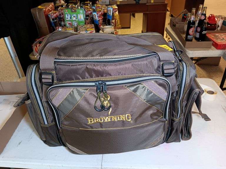 Browning Soft Sided Tackle Box with Contents - Auction Solutions, Inc ...
