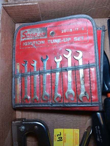 Snap On Ignition Tune-Up Set, Stapler, Socket Set, Screwdrivers, and ...