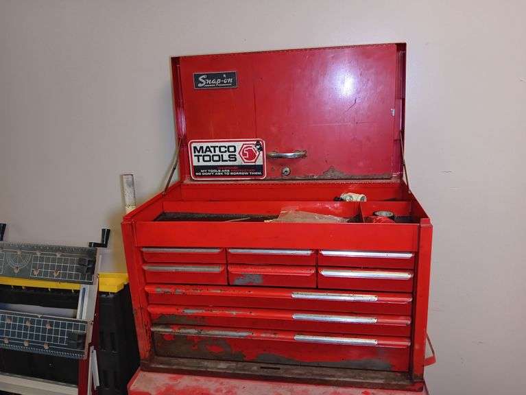 Snap On Matco Tools Small Toolchest - Auction Solutions, Inc ...