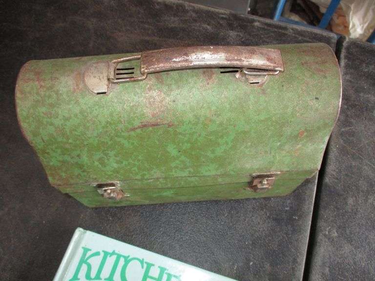 Vintage Iron, Lunch Box & Kitchen Glasswork Book - Auction Solutions ...