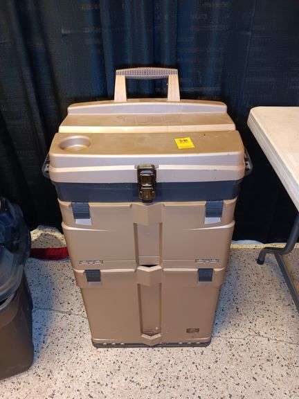 Plano Pro Rolling Storage Container - Auction Solutions, Inc ...