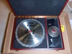 Mibro 8" Carbide Stacking Dado Blade Set - Auction Solutions, Inc ...