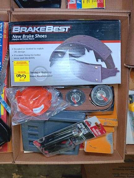 Brake Best Brake Shoes, Spark Plug Wire Tester, 3 Gauge Dashboard ...