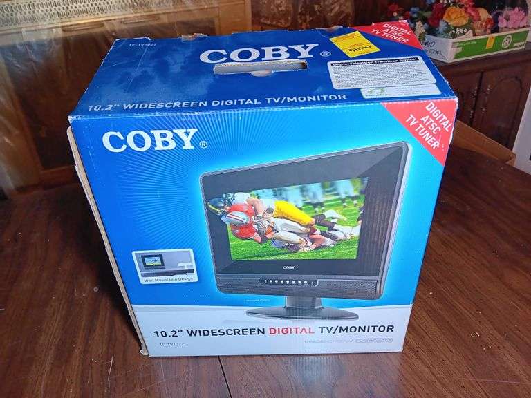 Coby 10.2" Widescreen Digital TV/Monitor - Auction Solutions, Inc ...