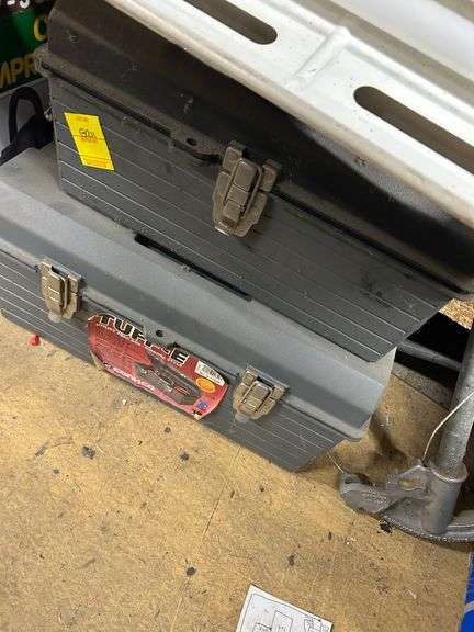 (2) Plastic Toolboxes - Auction Solutions, Inc - Celebrating 25 Years