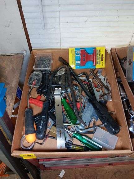 Crowbar, Outlet Plug Installation Tool, Screwdrivers, and Other ...