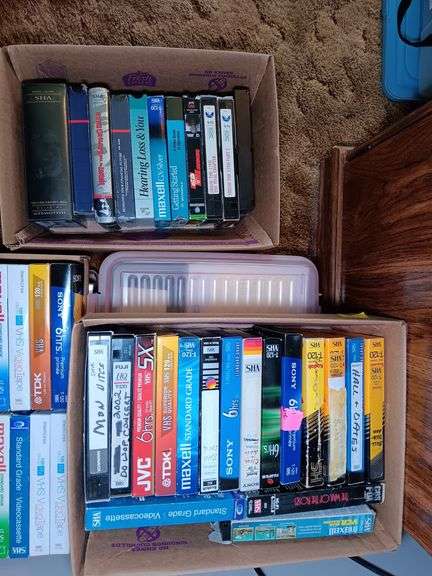 VHS Tapes - Auction Solutions, Inc - Celebrating 25 Years