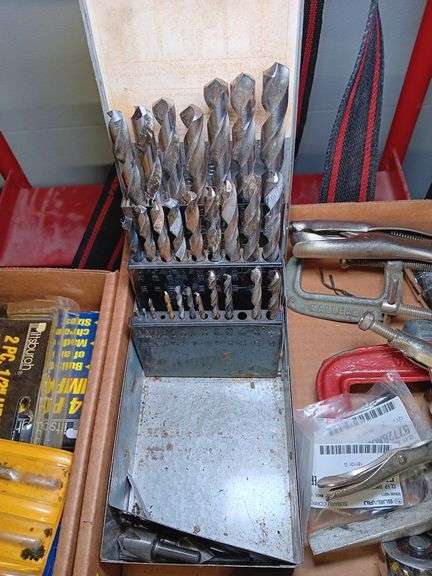 Vise Grips, C Clamps, Drill Bit Sets, and Other Items - Auction ...
