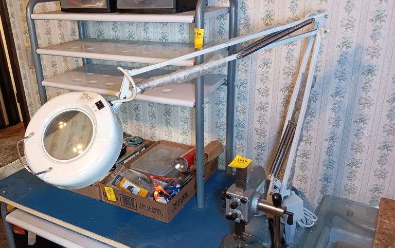 Magnifying Lamp Desk Attachment - Auction Solutions, Inc - Celebrating ...