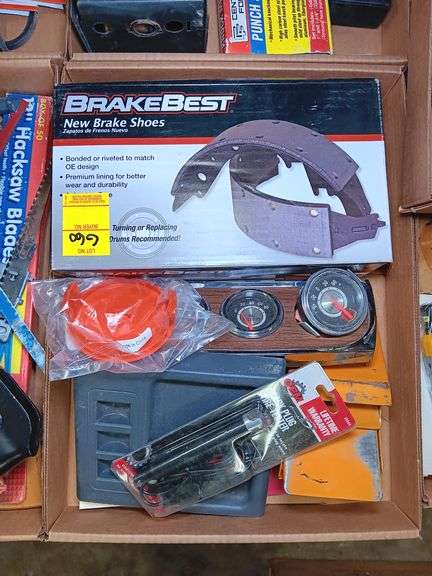 Brake Best Brake Shoes, Spark Plug Wire Tester, 3 Gauge Dashboard ...
