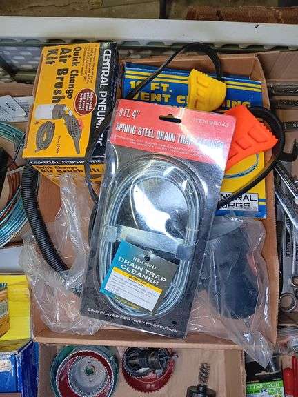 Spring Steel Drain Trap Cleaner, Quick Change Airbrush Kit, Rubber ...