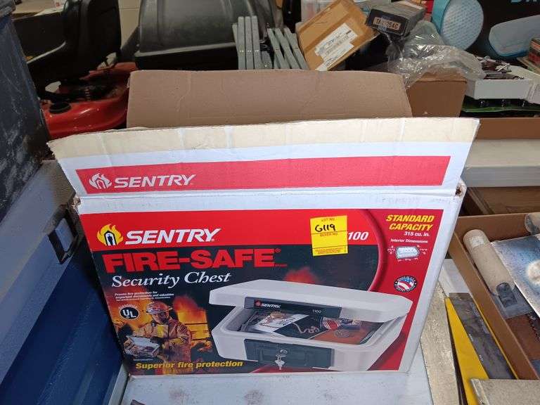 Sentry Fire Safe Security Chest - Auction Solutions, Inc - Celebrating ...