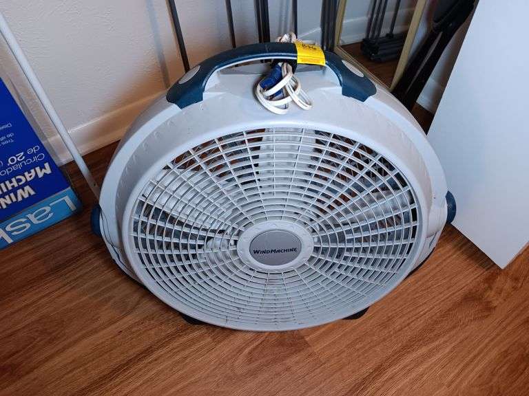 Wind Machine Box Fan - Auction Solutions, Inc - Celebrating 25 Years