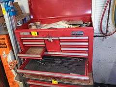 Craftsman Red Top Box Toolbox - Auction Solutions, Inc - Celebrating 25 ...