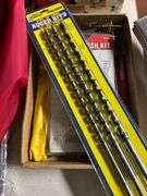 Auger Bits, Engine Brush Kit Pieces, Chisels, and Other Items - Auction ...