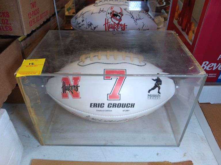 Nebraska Football Eric Crouch Heisman Trophy Limited Edition Signed by ...