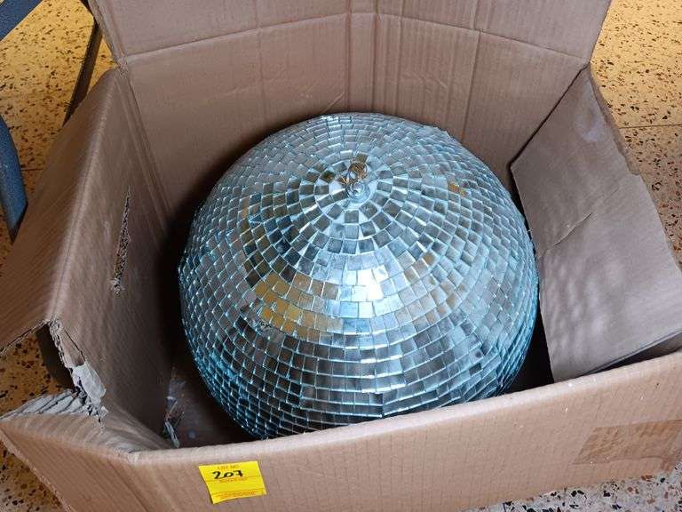 Disco Ball - Auction Solutions, Inc - Celebrating 25 Years