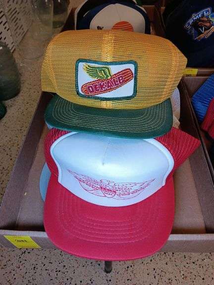 (11) Agricultural Baseball Caps - Auction Solutions, Inc - Celebrating ...