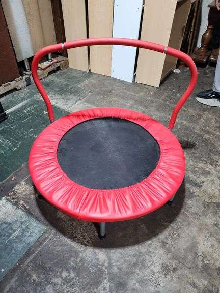 kids red and black trampoline - Auction Solutions, Inc - Celebrating 25 ...