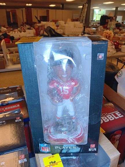 NFL Patrick Mahomes Superbowl LIIV Bobblehead - Auction Solutions, Inc ...